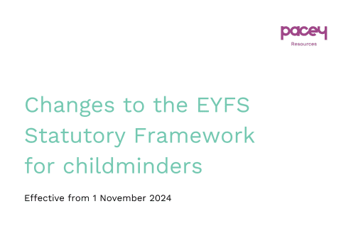 Early Years Foundation Stage - Coram PACEY